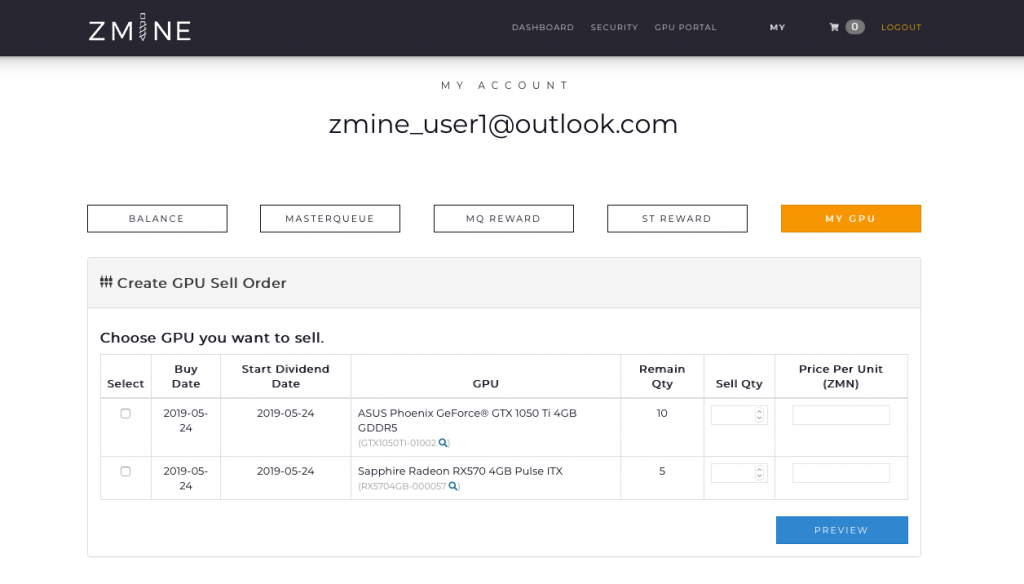 How to use ZMINE Marketplace - ZMINE BLOG