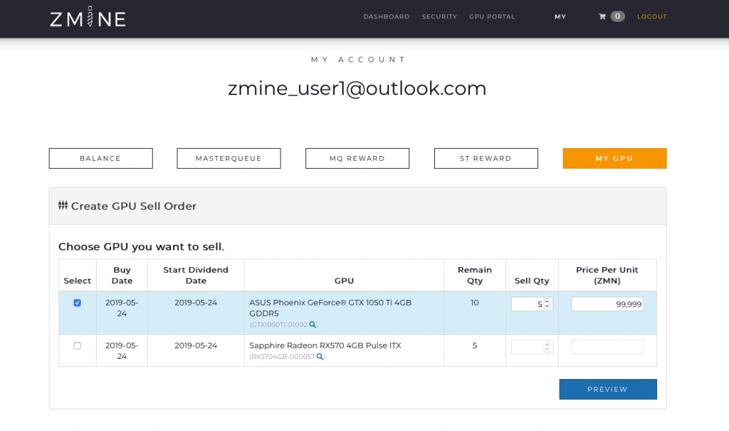 How to use ZMINE Marketplace - ZMINE BLOG