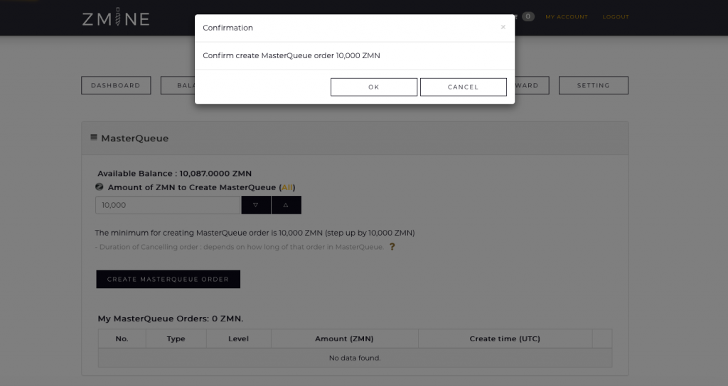 วิธีการแลก ZMN-BTCFUND - ZMINE BLOG